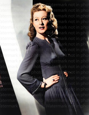Greer Garson 8x10 RARE COLOR Photo 600 | eBay