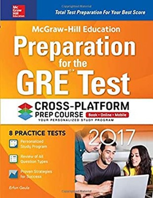 McGraw-Hill Education Preparation for the GRE Test 2017 Cross-Pla ...