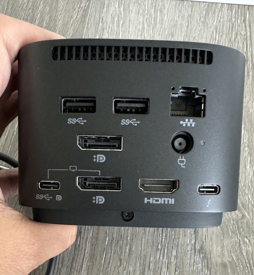 HP Thunderbolt Dock G4 Docking Station Port Replicator | eBay