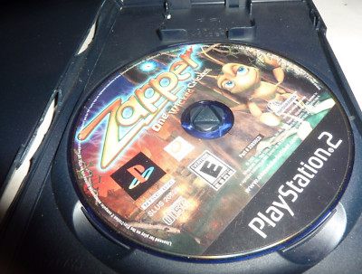 Zapper (Sony PlayStation 2, 2002) PS2 Video Game Disc in Blank Case S ...