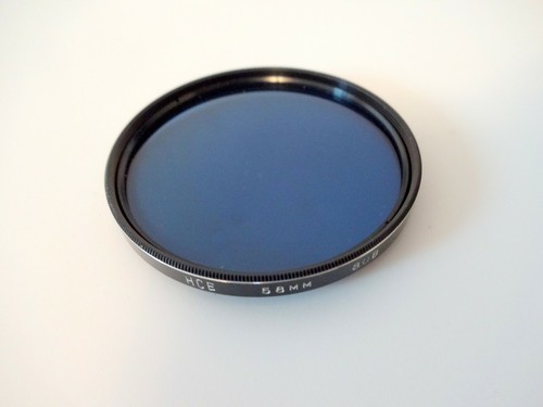 HCE 58mm 80B Camera Lens Filter Blue Japan | eBay