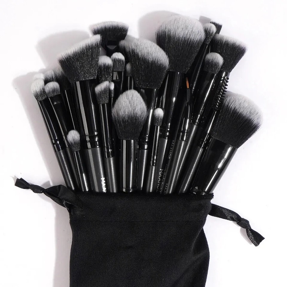 30pcs Makeup Brush Set Foundation Concealers Eye Shadows Powder Blush ...