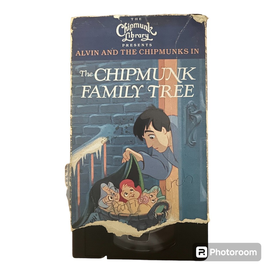 ALVIN AND THE CHIPMUNKS THE CHIPMUNK FAMILY TREE Chipmunk Library 1983 ...