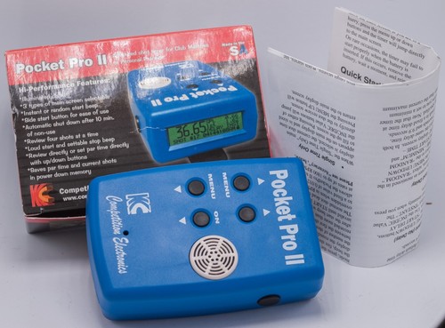Mint/New - PocketPro II Shot Timer Interval Measurement Competition Electronics | eBay