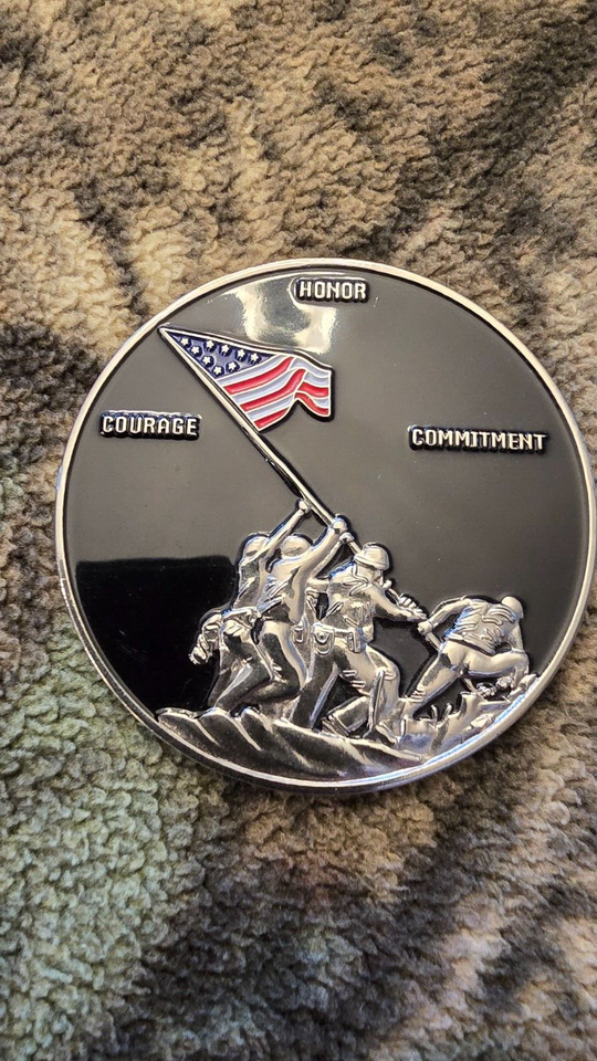 USMC MSG Det Baghdad Challenge Coin set (of 4 Coins) Marine Corps w ...