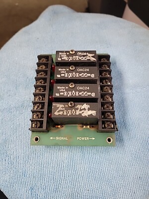 Opto 22 PB4R 4-Channel Solid State Relay Module W/Relays OAC24 | eBay