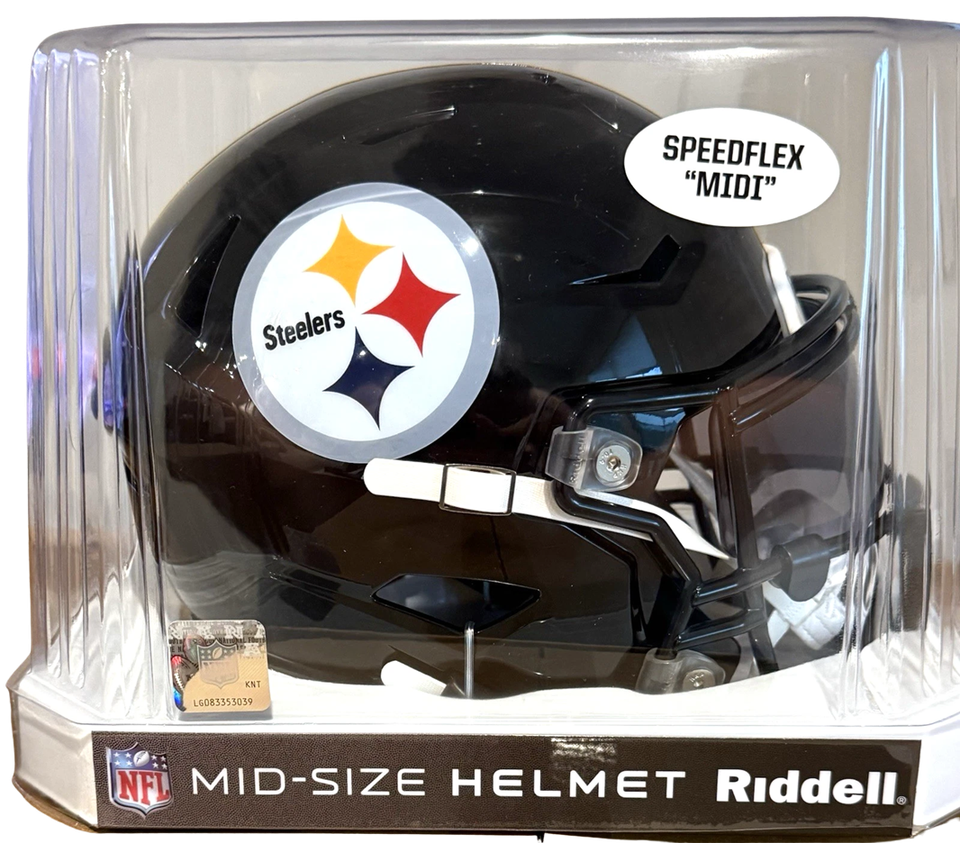 Pittsburgh Steelers NFL Riddell Mid Size SpeedFlex Football Helmet | eBay