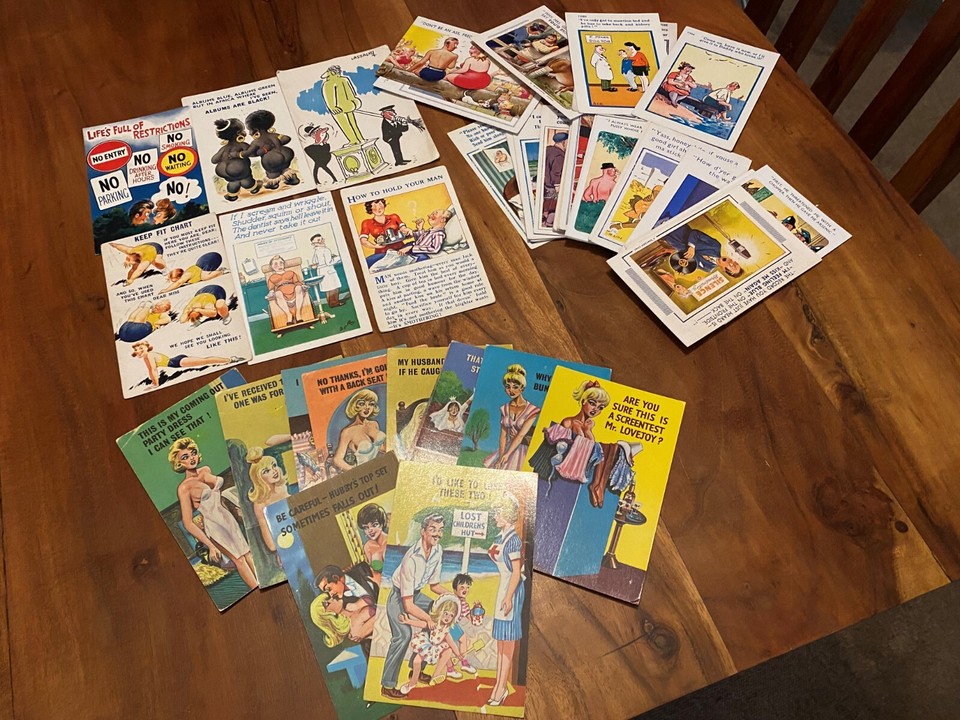 Vintage Saucy Rude Seaside Postcards | eBay UK