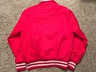 Vintage Mens Sportsmaster Red Nylon Windbreaker W/ 1/4 Zipper, Size M ...