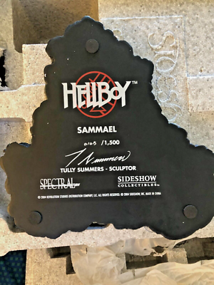 Hellboy Sammael Figiúr Hellboy Samael Sideshow Limited! Guillermo