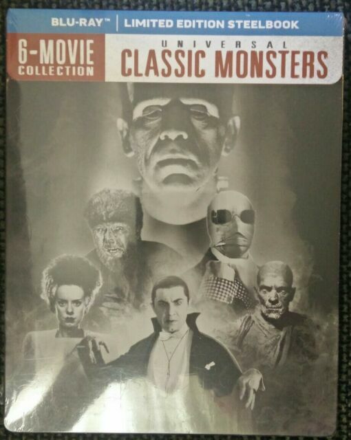 Universal Classic Monsters - 6 Movie Collection Limited Edition ...