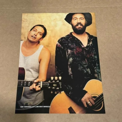 KRIST NOVOSELIC & CURT KIRKWOOD - Music Print Ad Photo - 2002 | eBay