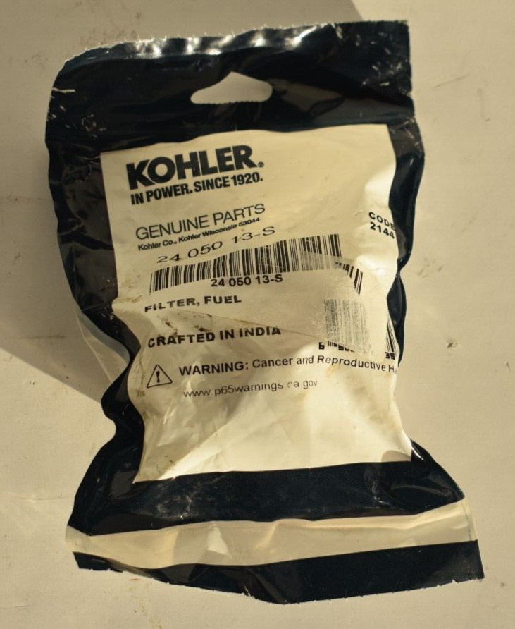 KOHLER 2405013 - Fuel filter cross reference