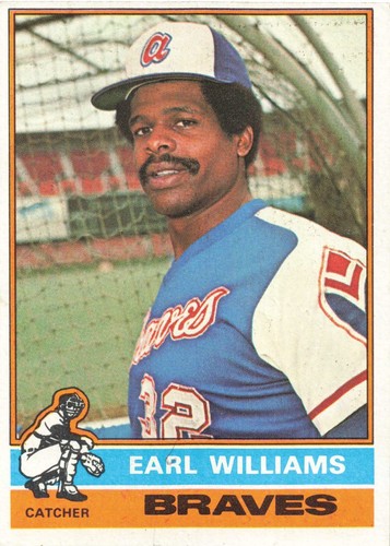 Earl Williams Atlanta Braves 1976 Topps Baseball Card #458 | eBay