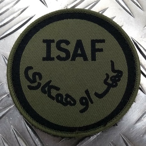 Genuine British ARMY ISAF International Security Assistance Force OD Badge IS2 | eBay Australia