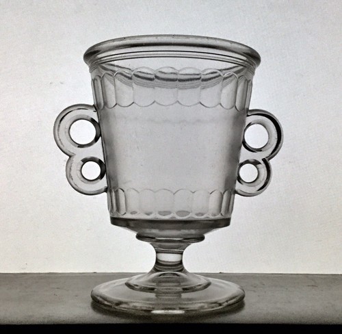 EAPG Antique Bryce, Walker & Co. Clear Glass Spooner Spoon Vase ...