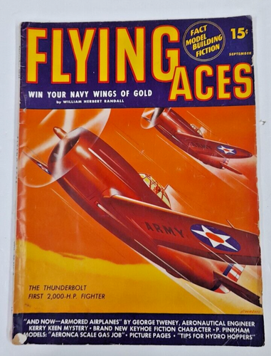 Flying Aces magazine, September 1941, Vol 39, #2 | eBay UK