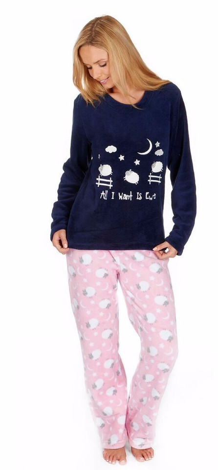 Ex Chain store Ladies Pyjamas Fleece Bottoms & Tops, Jersey Tops ...