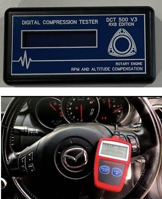 rx8 compression tester & rx8 fault code reader - rotary engine, renesis ...