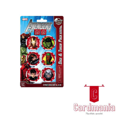 Avengers - Heroclix Avengers Assemble Iron Man Dice and Token Pack "New ...