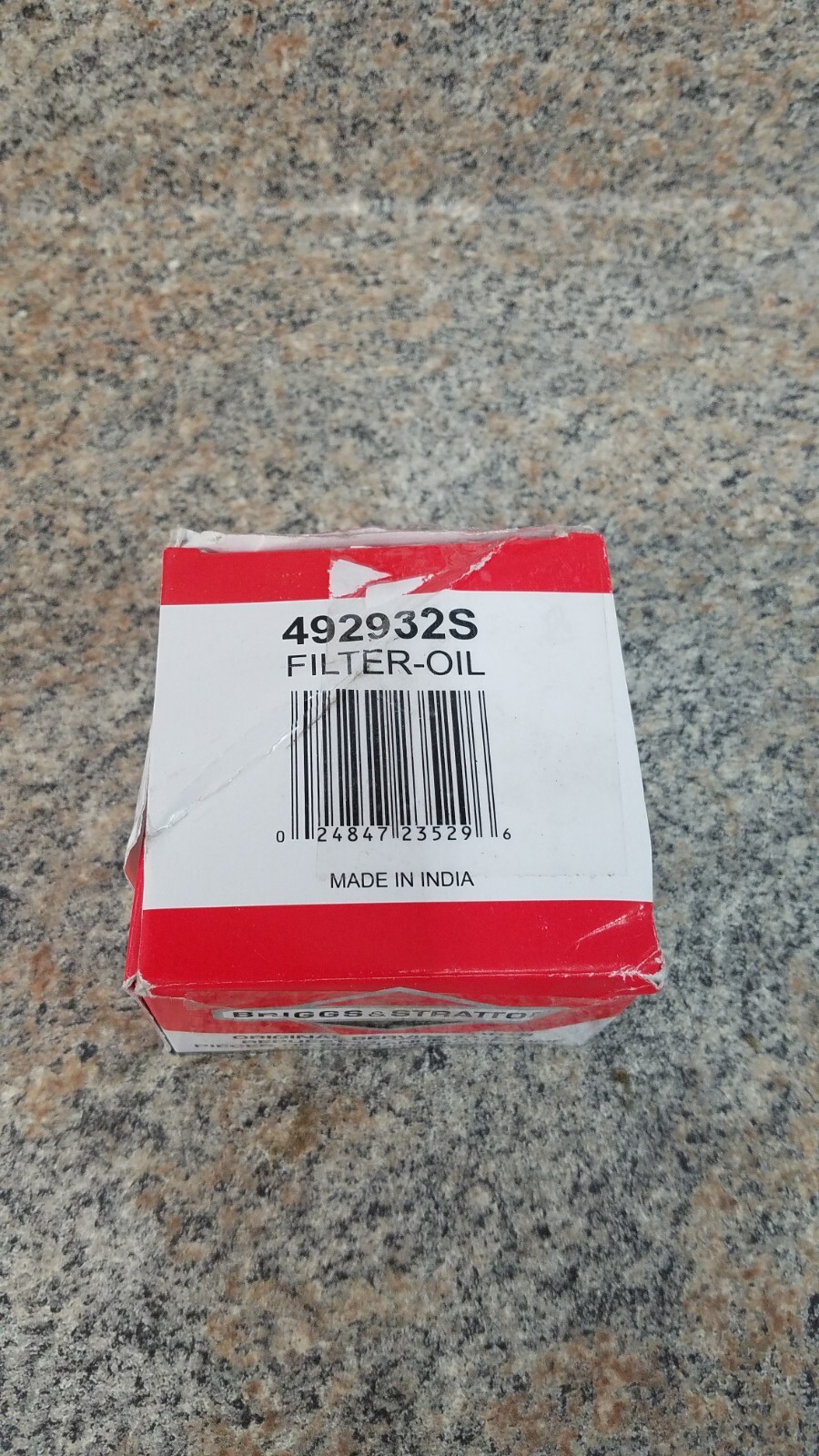 492932S Oil Filter Briggs And Stratton OEM 24847235296| eBay