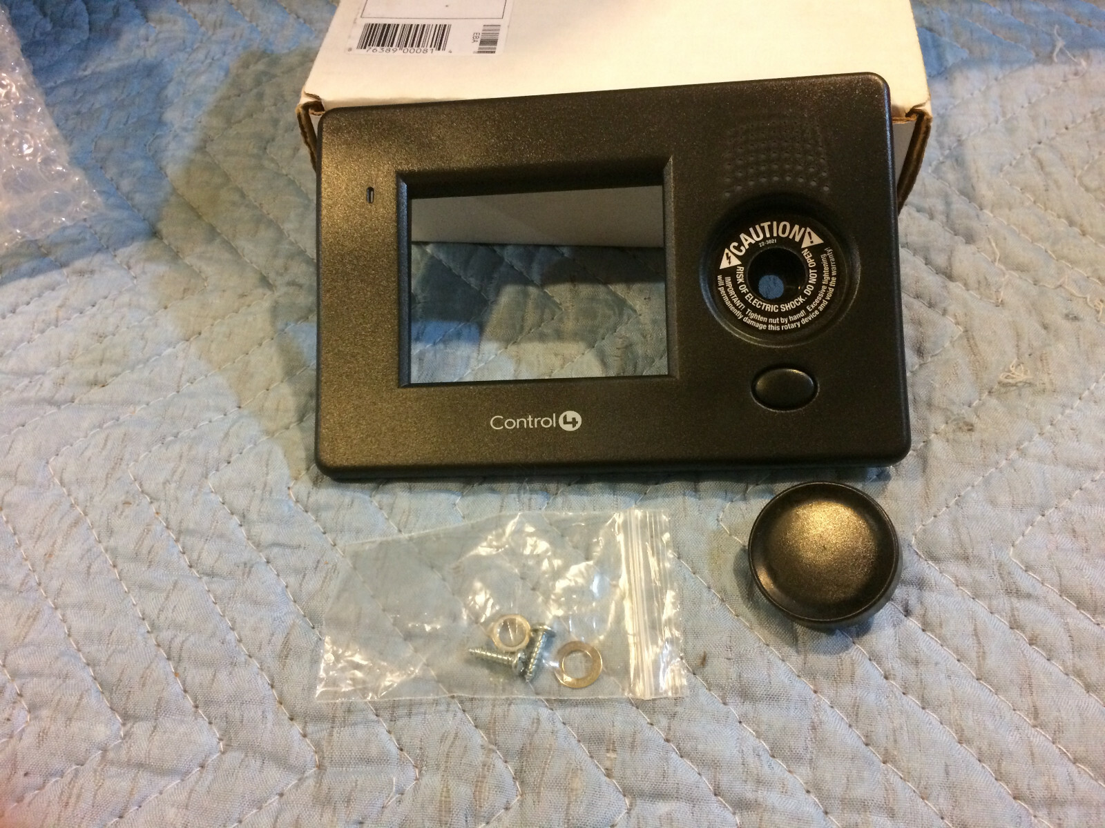 NEW - Control4 Mini Touch Screen Faceplate Kit, Black - AC-3.8FPK-B | eBay