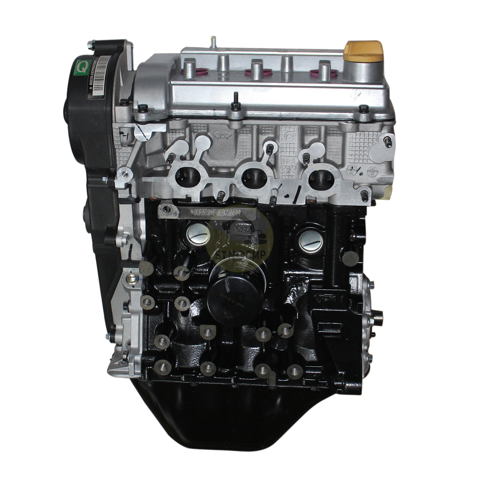 SQR372 800CC Gasoline Long Block Engine Assembly for Chery QQ Joyner ...