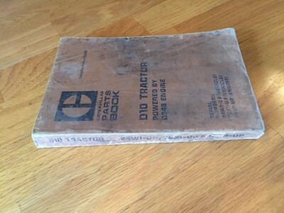 CAT CATERPILLAR D10 DOZER TRACTOR CATERPILLAR PARTS BOOK S/N 84W 76X | eBay