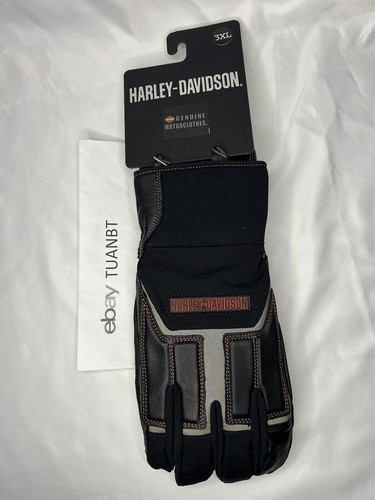 BRAND NEW Harley Davidson Motorcycle Vanocker Gauntlet Gloves 98118 ...