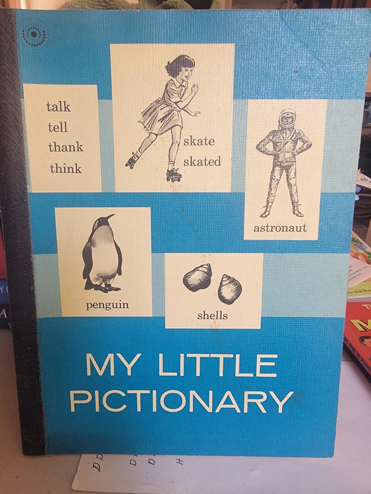 Vintage 1963 My Little Pictionary Paperback Book W.J. Gage Ltd Toronto ...
