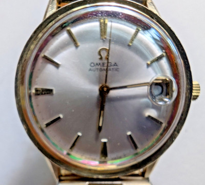 1969 Omega 563 Cal Service Award 14K Gold Filled Wrist Watch with ...