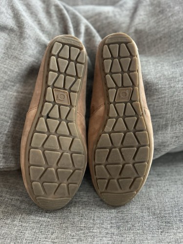 Born Sebra Ballet Leather Flats Womens Size 10 D74616 Biscotto Shoes | eBay