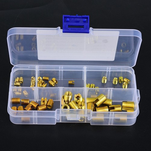 60pcs Carbon Steel Self Tapping Screw Thread Inserts Accessories ...