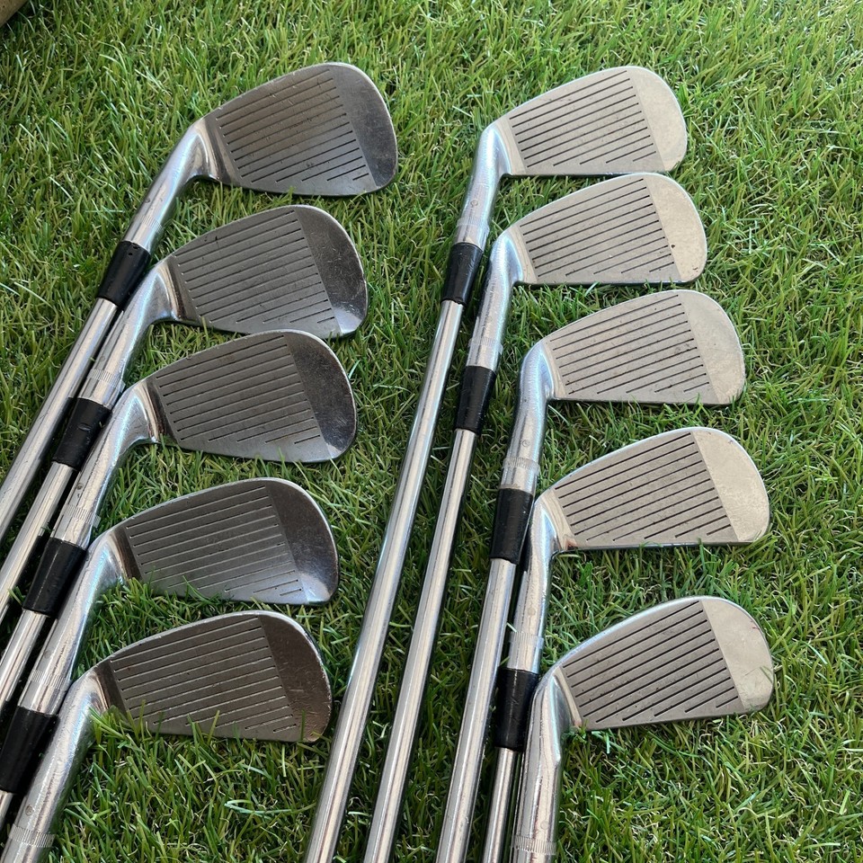 Ben Hogan Radial Iron Set 1-PW Apex 4 Steel Stiff Vintage Blades New ...