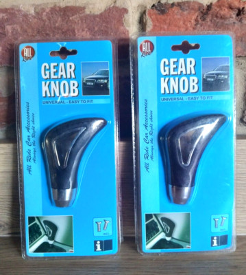 2 x Gear Knob Universal Easy To Fit Screws Included All Ride Car ...