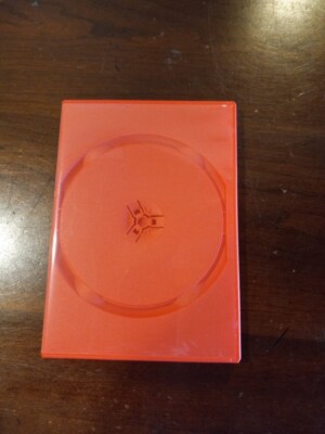 5-Pack Deal, Red, Premium Single DVD/CD/VG/PC Media Keep Case, 14mm (1/ ...