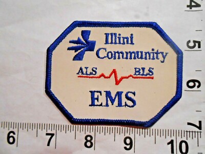 Illini Community ALS BLS EMS patch with FREE shipping | eBay