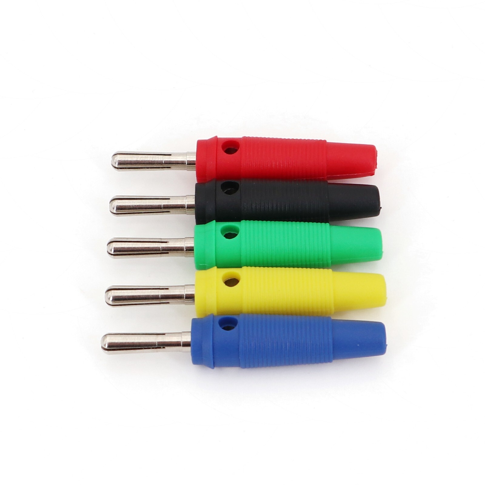 10Pcs Brass 32A High Current 4mm Male Stackable Solder Banana Plug ...