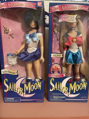 Lot Sailor Moon & Sailor Mercury Original Unopened Boxes 1995 Vintage ...
