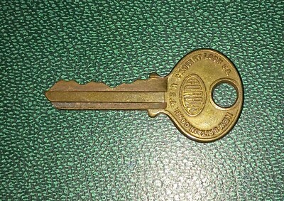 Vintage Corbin Brass Key STAMPED "ABC KEY SHOP" | eBay
