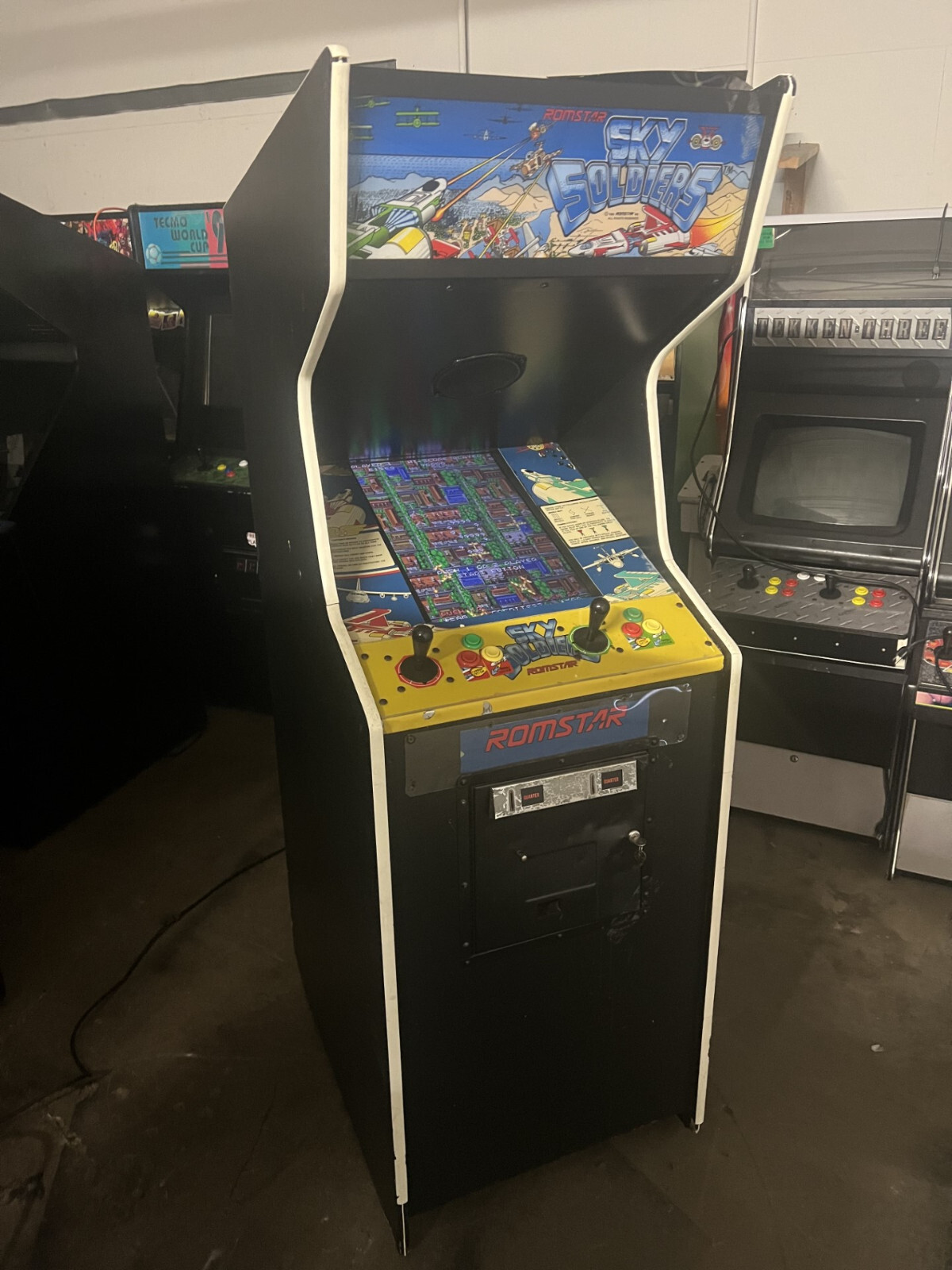 SKY SOLDIERS ARCADE MACHINE by SNK 1988 (Excellent Condition) | eBay