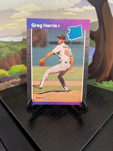1989 Donruss Greg Harris #34 Baseball Card | eBay
