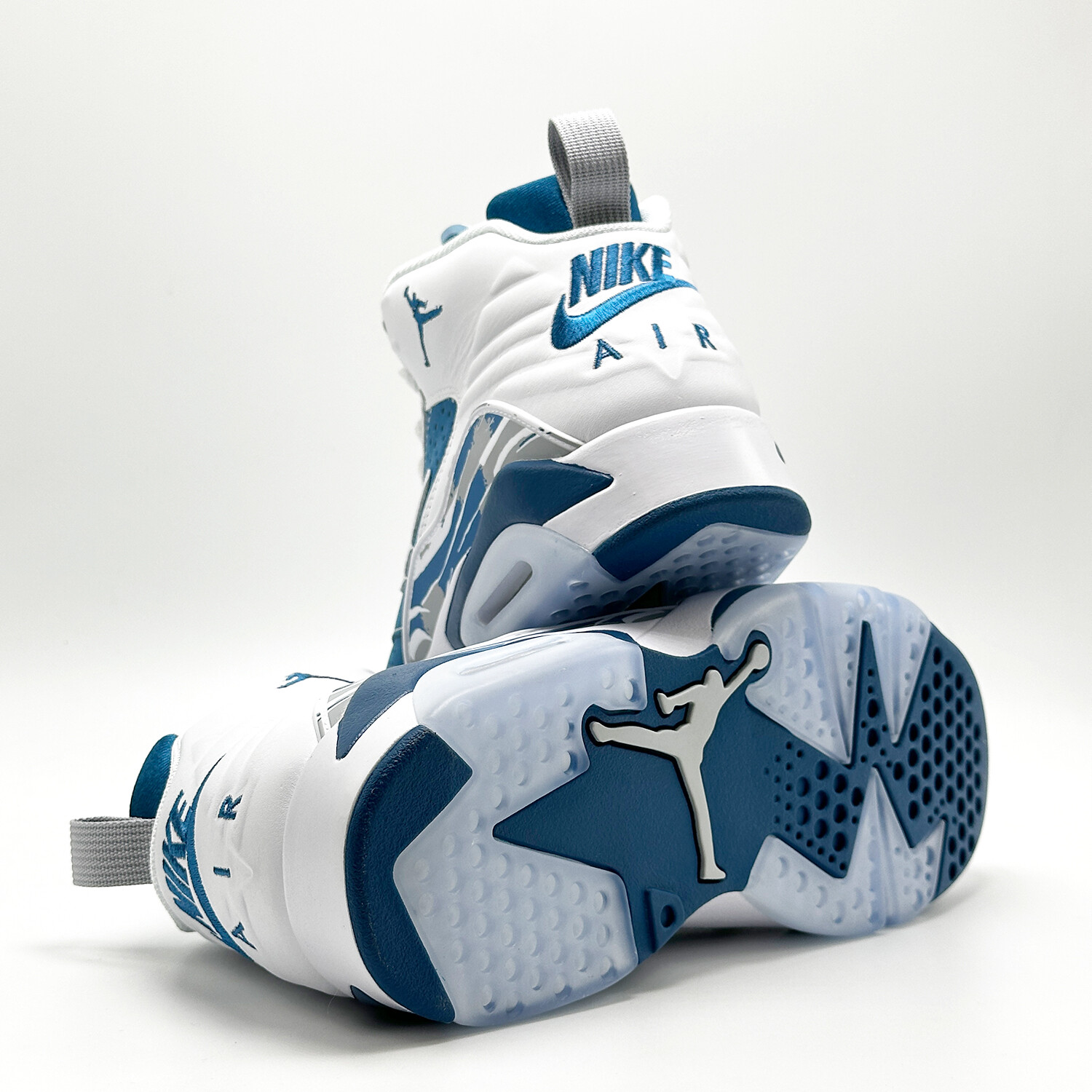 *NEW* Men NIKE Air Jordan Jumpman MVP White / Blue (DZ4475 101), Sz 8.0 ...
