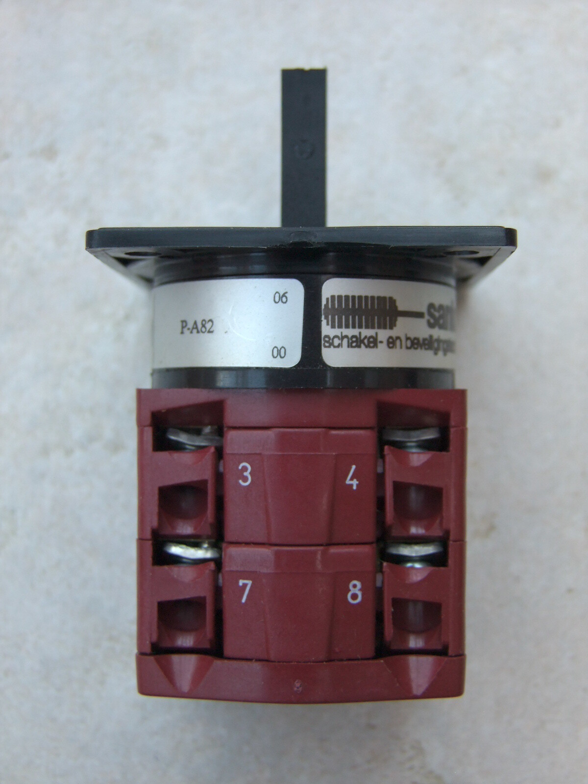 Santon Analogue Rotary Cam Switch, panel-mounted (NO FACIA) - various ...