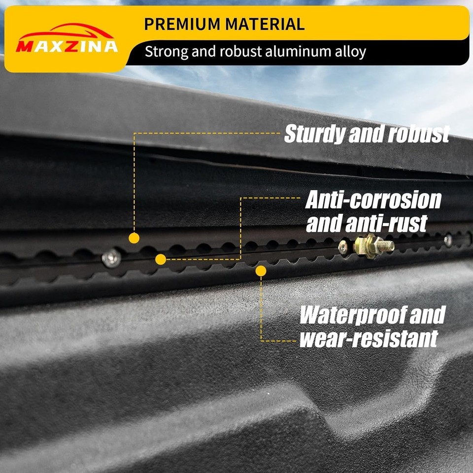 Trail Rail System Compatible with 2022-2025 Ford Maverick Side Rail ...