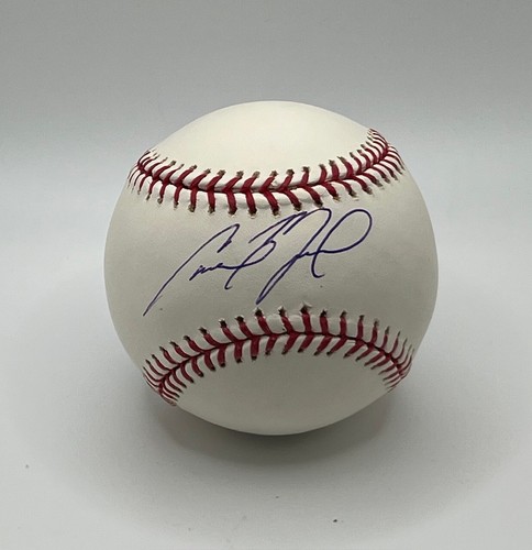 Cameron Maybin Signed Rawlings Baseball OMLB MLB Hologram COA | eBay