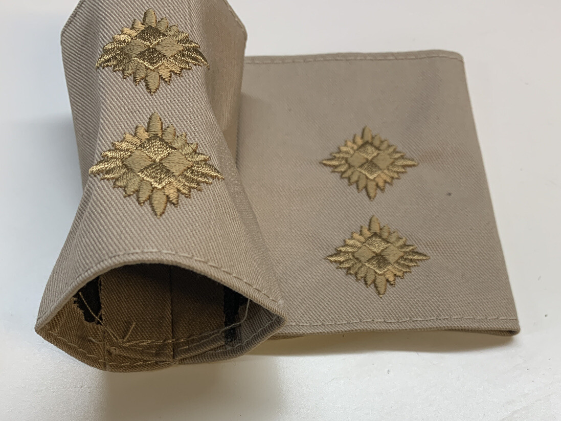 Genuine Ex Police Inspector Epaulette Sleeve Embroidered Theatre Film ...