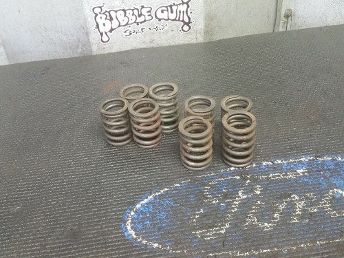 OEM SBF FORD CYLINDER HEAD Valve Set RETSINER SPRINGS E7TE MUSTANG 302 ...