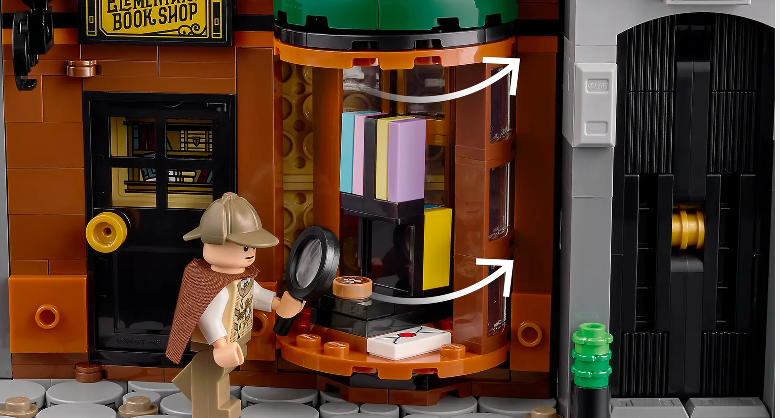 LEGO 10351 ICONS The Sherlock Holmes Book Nook 1359 pcs Ages for 18+ | eBay