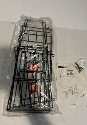 New WILSON Tennis Ball Pick Up Hopper Holder -75 Balls capacity Open ...